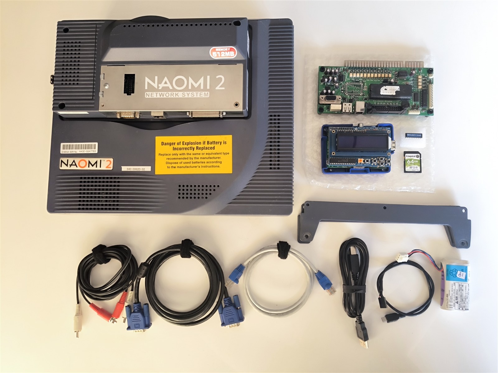 Sega Naomi 2 Kit Network Mode Ready - Retro Arcade Player