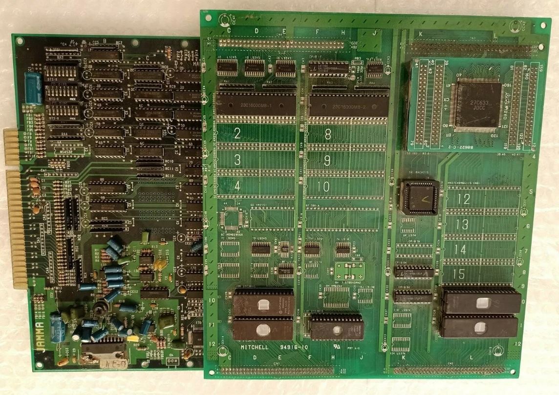 Pang 3 Jamma Arcade Mitchell Pcb - Retro Arcade Player
